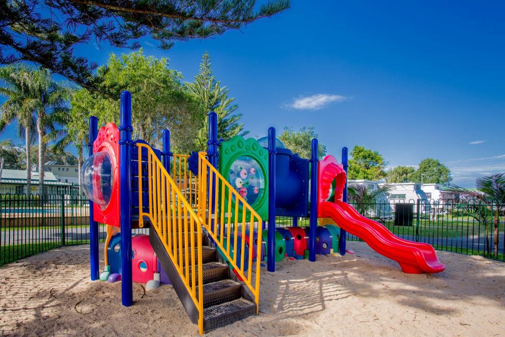 Kids Playground at BIG4 Batemans Bay at Easts Riverside Family ...
